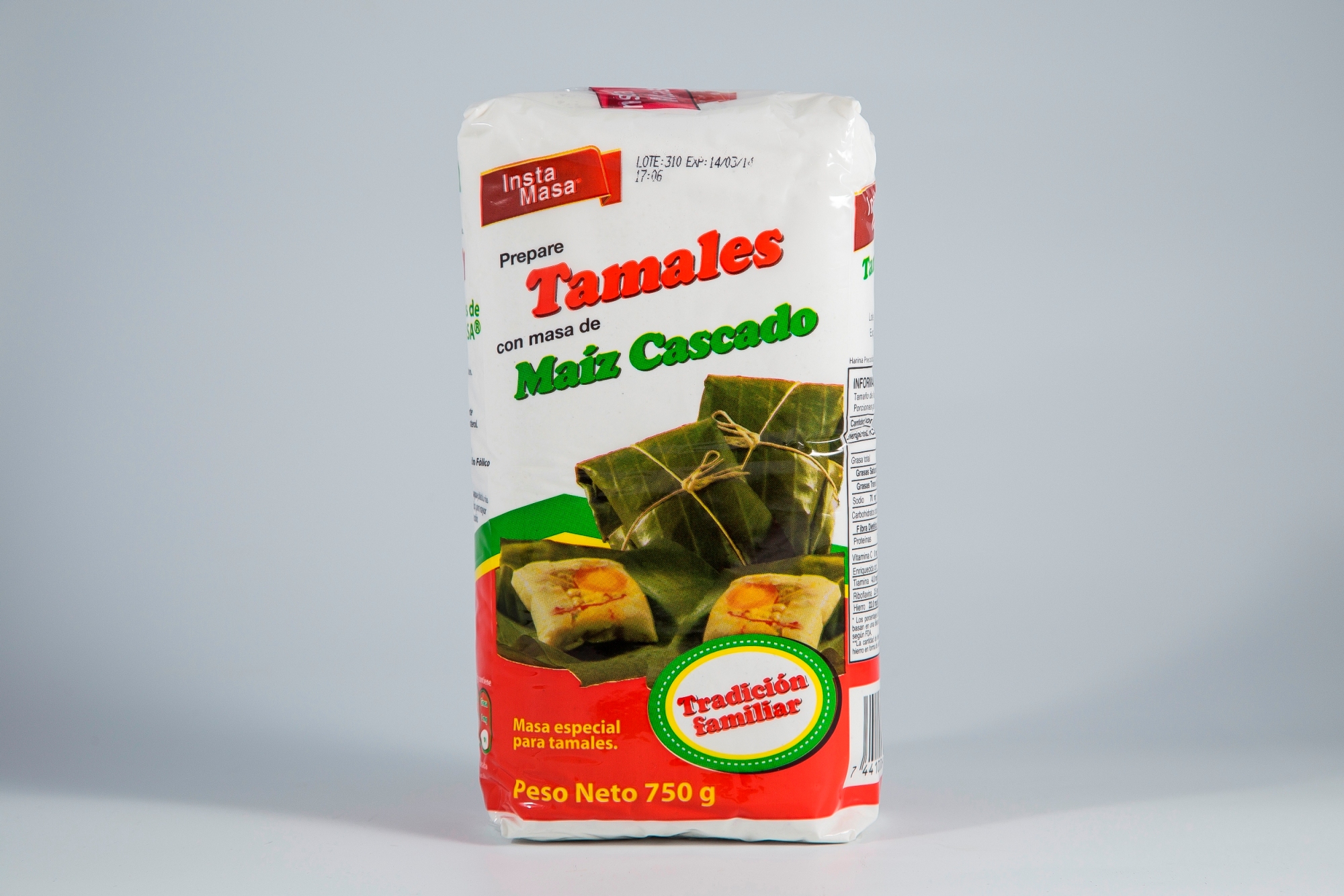 Llegó la masa preparada de maíz cascado para tamales Instamasa ...